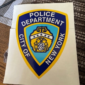 NYS NY 1 New York State Police outside Decal Sticker | Etsy