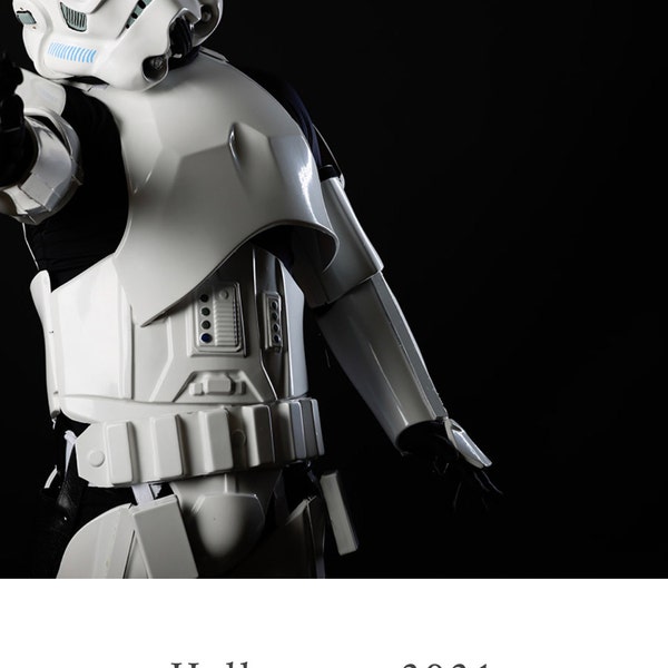 Star Wars Stormtrooper Armor Kit Idealized Version Glossy ABS UV Stable ...