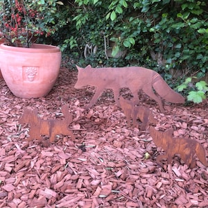 Rusty Metal T-rex Dinosaur Fence Post Topper Garden | Etsy