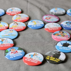 Best Friends Disney Together Inspired Park Button - Etsy