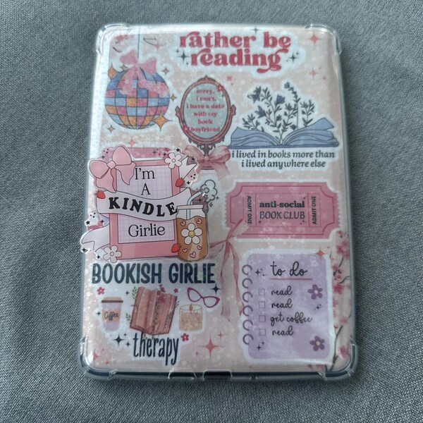 Kindle Insert Kindle Srickers Brown Paper E-reader Holographic Insert ...