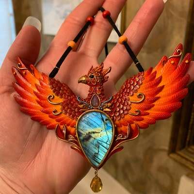 PDF Tutorial Time-lapse Video: Polymer Clay Hummingbird Necklace Step ...