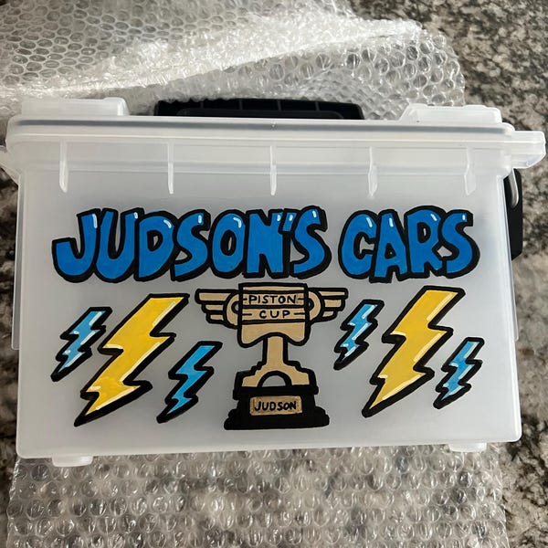 Camp Themed Caboodle, Hand-painted Personalized Caboodle, Personalized ...