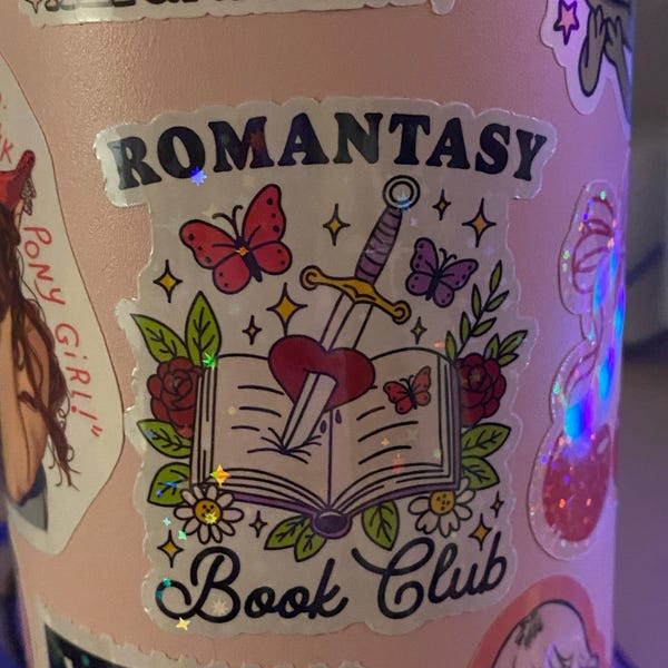 Spooky Book Club Sticker | Bookish Sticker | Book Lover Gift | Bookish ...