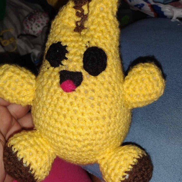 Cute Banana Peely Plush Crochet Pattern PDF - Etsy