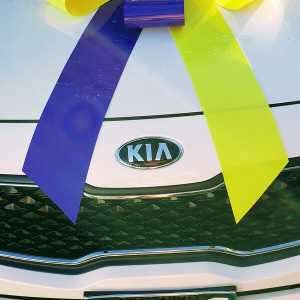 30" Big Custom 2-color "build-a-bow" Magnetic Car Bow - Made in USA - Etsy
