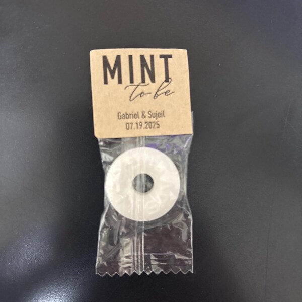 Birthday Party Mints Labels, Birthday Party Favors,60 and in Mint ...