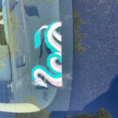River Spirit Dragon Sticker - Etsy