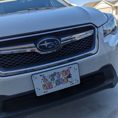 No Bull Front License Plate Western Bull Horns Stars Car - Etsy