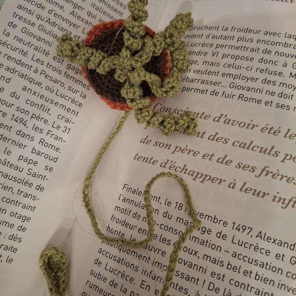 Crochet Coffee Bookmark Pattern | Crochet Matcha Bookmark Pattern ...