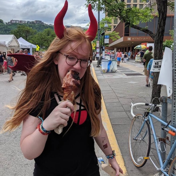 Custom Color Tall Plush Horns Costume Horns Pair of Horns Bull Horns ...