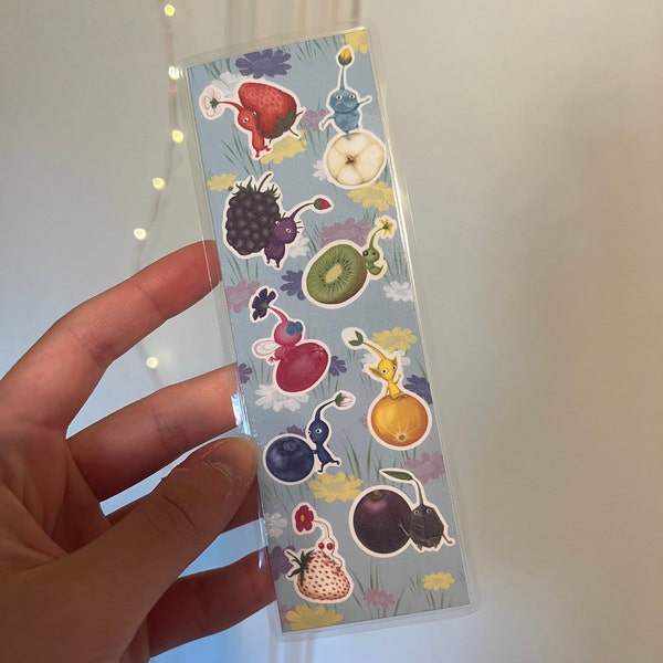 Pikmin Berries | Laminated Waterproof Bookmark - Etsy