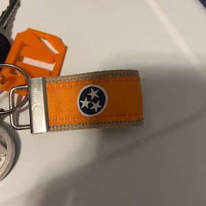 Clemson University Tiger Paw Web Key Chains - Etsy