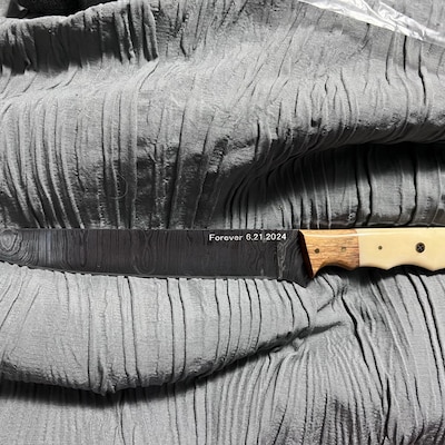 Custom Handmade Damascus Steel 5 Pcs Chef Set, Personalized Chef Set ...