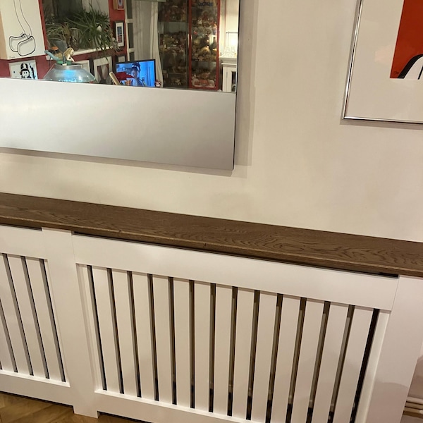 100% Solid Oak-top Radiator Covers - Etsy
