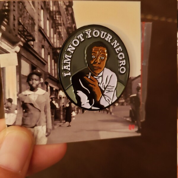 James Baldwin - Soft Enamel Pin - Etsy