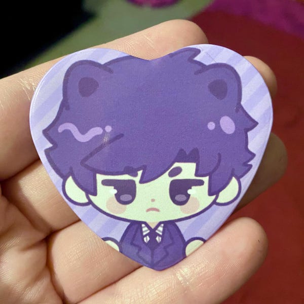 Mystic Messenger: Heart Badge - Etsy