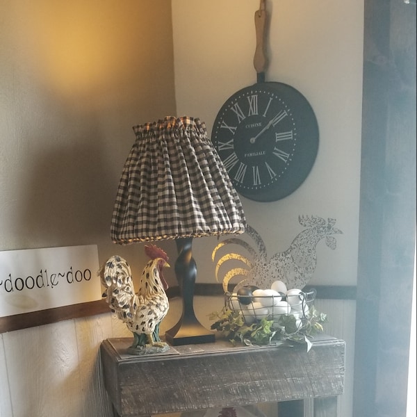 Primitive Lamp Shade Cover, Large - Etsy