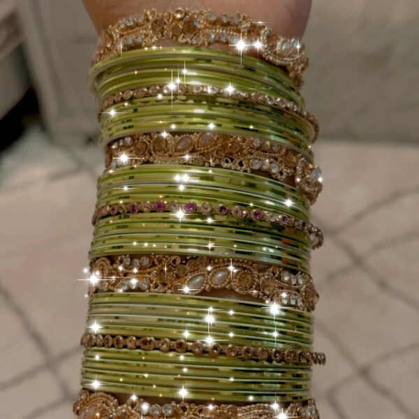 Gajjra Churiyan magenta - Etsy