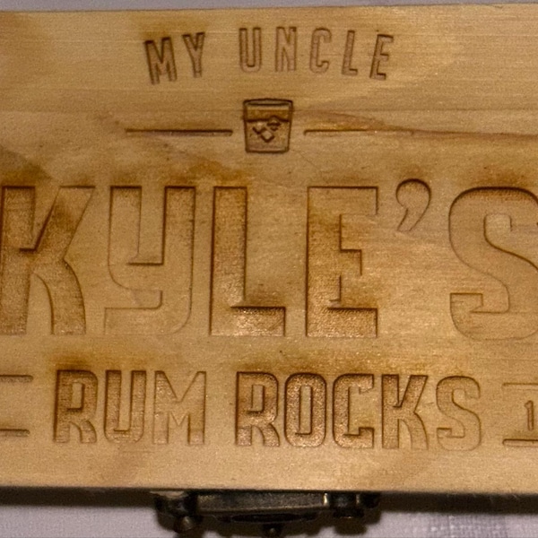 Rum Stones Box With 8 Reusable Ice Cubes, Valentines Gift for Boyfriend ...