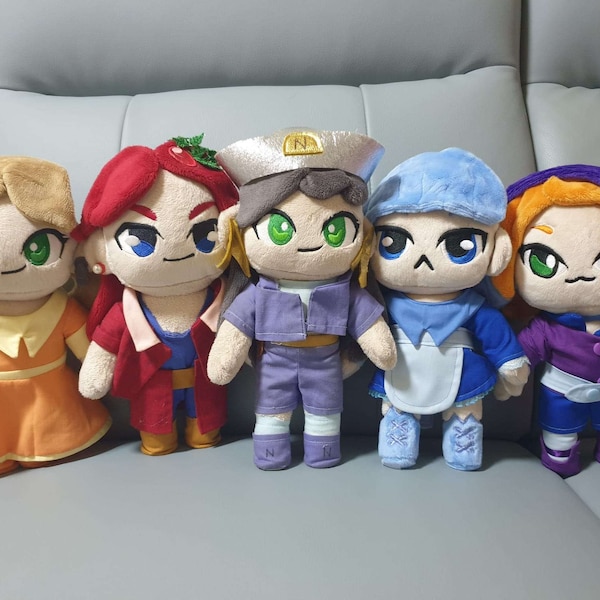 Custom Chibi Doll Plushie With Outfit - Any Character! - 10” - Etsy