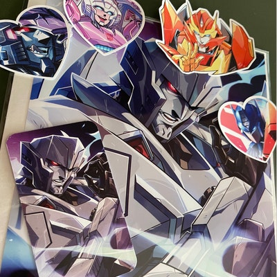 Starscream Transformers IDW Print - Etsy