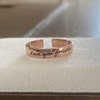 Actual Handwriting Band Ring - Custom Wedding Band Ring - Personalized Handwriting Gift - - Etsy