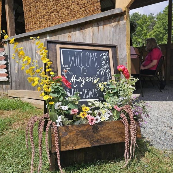 Downloadable Wedding Sign Flower Box DIY Wedding Sign Plans Flower Box ...