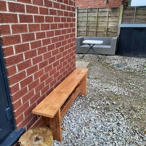 Rustic Bench Seat - Etsy