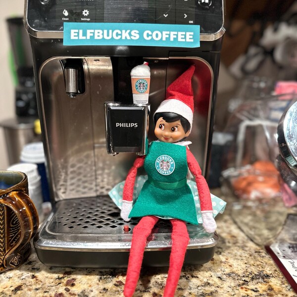 Mcelves Fast Food Display, Elf Props, Costume for Elf Dolls, Elf ...