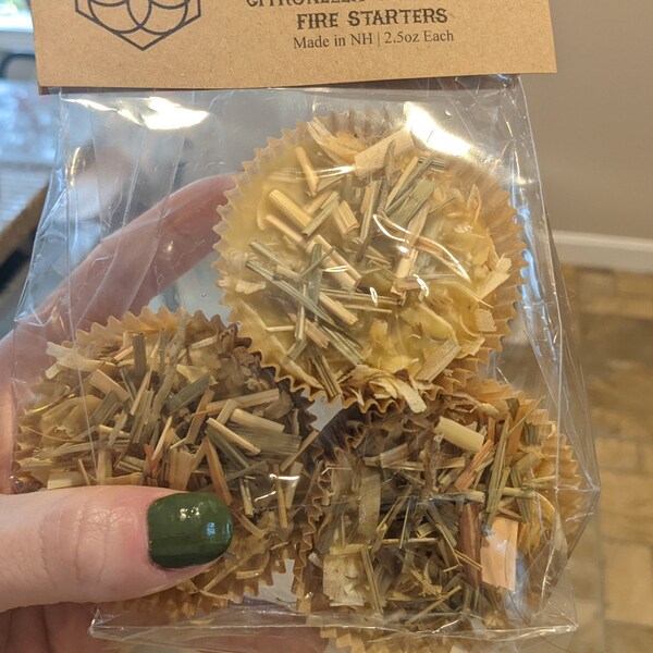 Unscented Fire Starters 3-pack Beeswax Eco-friendly Camping Essentials ...