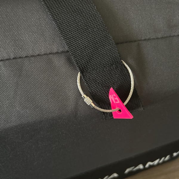 Premium Backpack Name Tags Personalized, Customized Luggage Name Tags ...