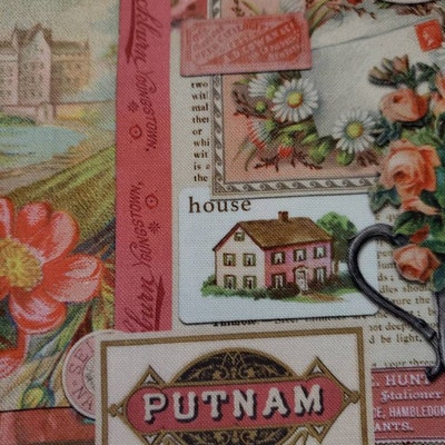 My Summer House by Bunny Hill Designs for Moda Fabrics Trellis 3042-11 Stone 1/2 Yard Increments ...