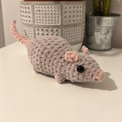 No Sew Rat Crochet Pattern PDF Instructions ONLY Make Your Own Crochet ...