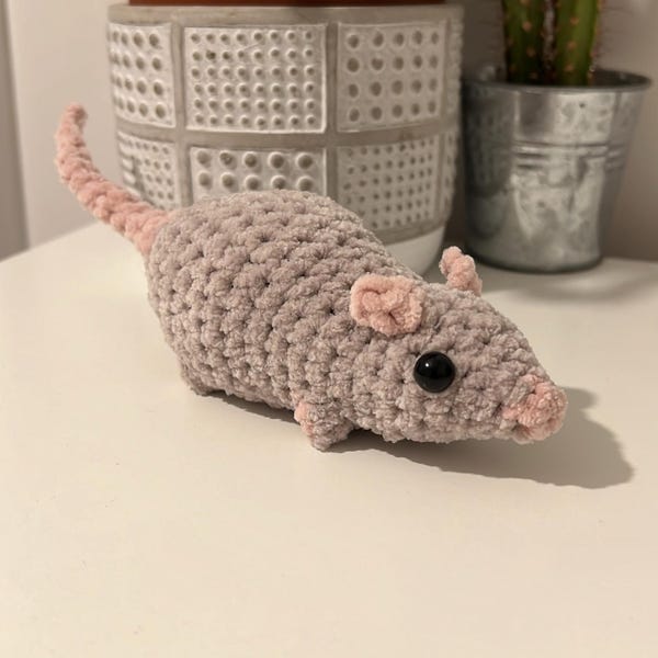 No Sew Rat Crochet Pattern PDF Instructions ONLY Make Your Own Crochet ...