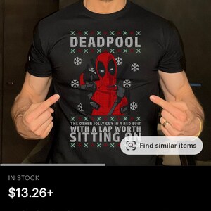 Shhh the Empire Deadpool T-shirt Funny Movie Themed Men's Tee Shirt ...