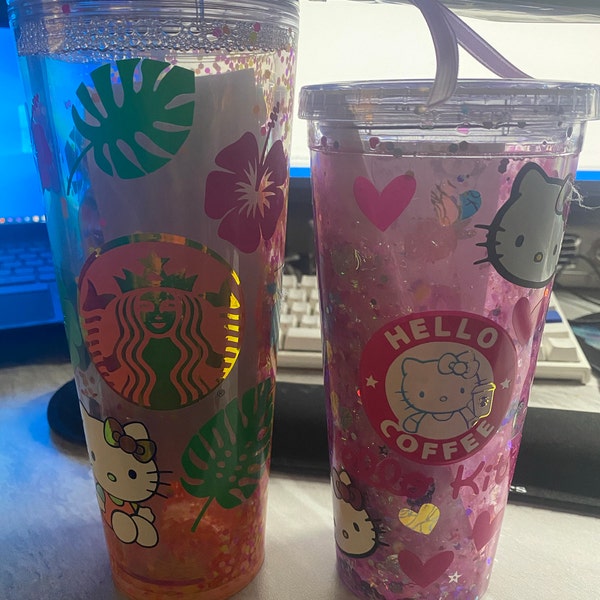 Fall/autumn Starbucks Cold Cup Mystery Color Change 24oz/ Fall Babe ...