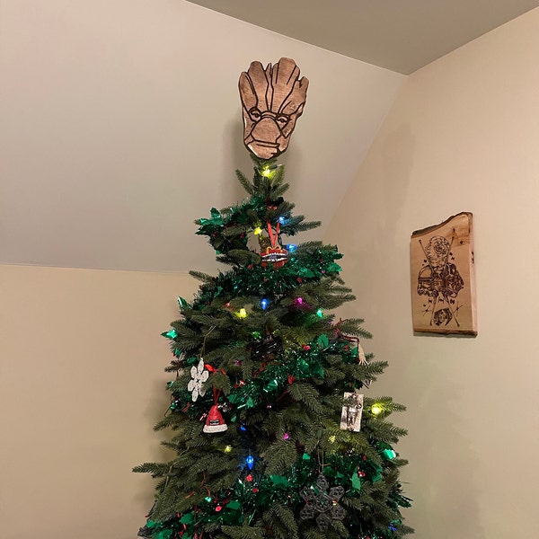 Groot Tree Topper - Etsy