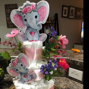 Girl Elephant Clipart Red and gray peanut clip art png file. | Etsy