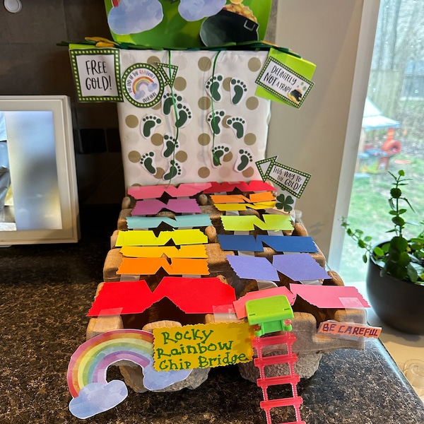 Leprechaun Trap Kit Printable, St Patricks Day Activities for Kids ...