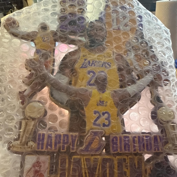 Lebron James Cake Topper - Etsy