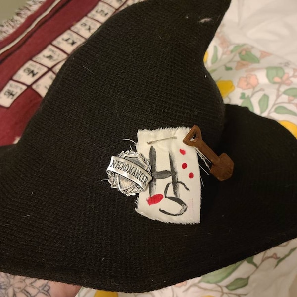 Necromancer Class Badge - RPG Character Class Pin - Handcrafted Pewter ...