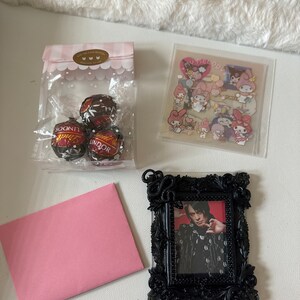 Silver and Pink Decoden Toploader - Etsy