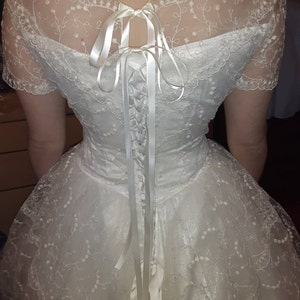 Laceeis Corset Back Kit Ivory Satin Wedding Bridesmaid Gown Zipper ...