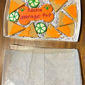 Hello Fall Treat Box, Carmel Apples, Pumpkins, Autumn Dog Treats, Fall ...