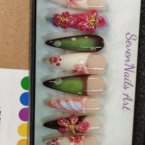 Halloween Spiderman Press on Nails Acubi-style Nails Spider, Spiderweb ...