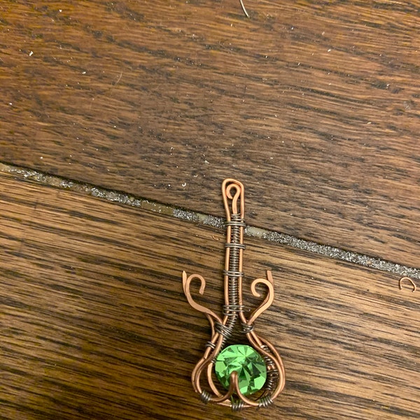 Ukulele & Treble Clef Wire Wrap Tutorial, PDF Tutorial - Etsy