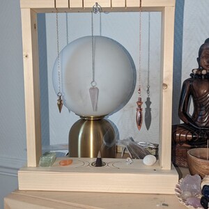 Handmade portable Wooden Pendulum Tripod Display Stand for Use With Any ...