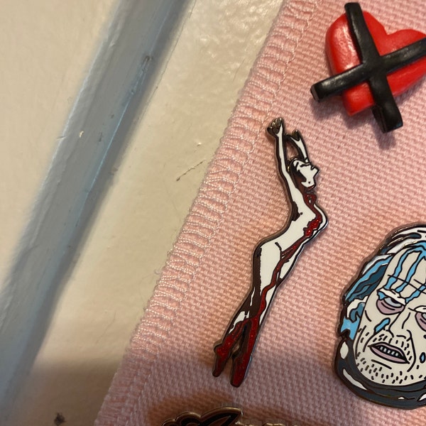 Suspiria Horror Film Inspired "bloody Ballerina" Hard Enamel Pin With ...