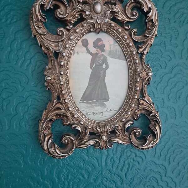 MINNIE BAKER, Edwardian Actress, Fashion, Antique Real Photo Postcard ...